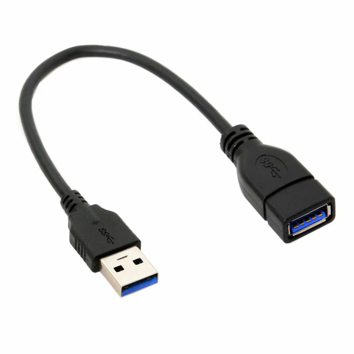 Удлинитель USB 3.0 QinMSY, 20 см, straight
