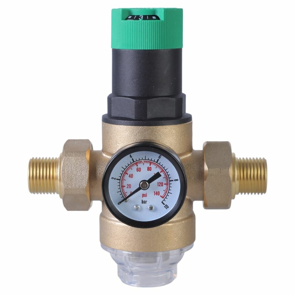 Клапан снижения давления водопроводной воды, 4 точки