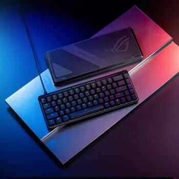 ASUS Игровая клавиатура проводная ROG Magician ACE, Английская раскладка, черный