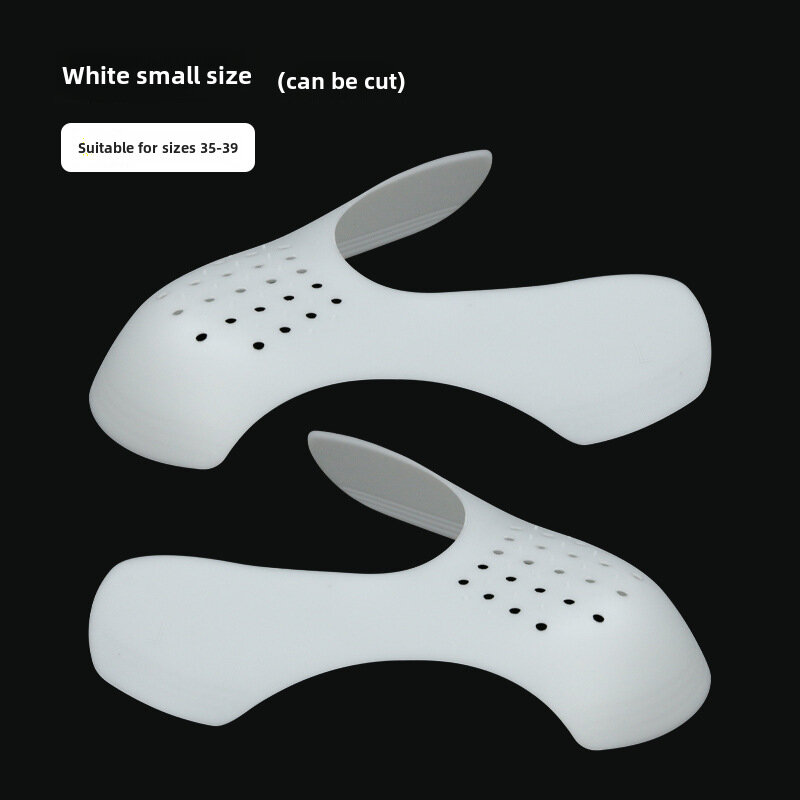 Кроссовки AJ shoe shield, защита от морщин, белые, размер 35-39