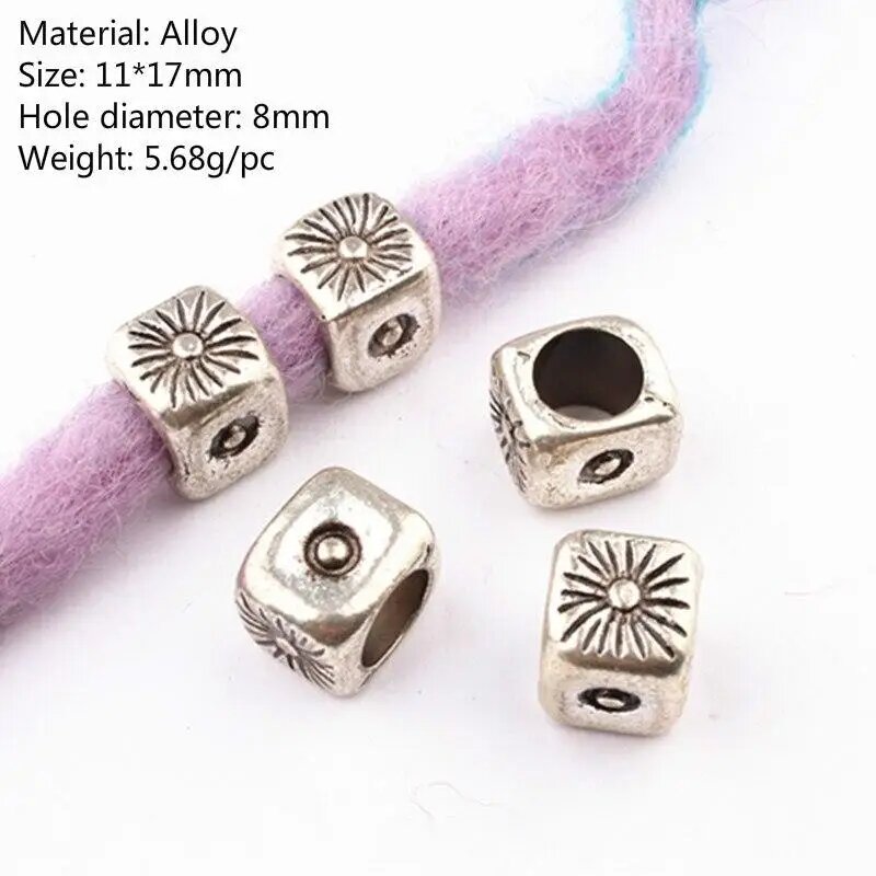 Кольца для волос Alloy 11*17mm, NO.6, 5шт
