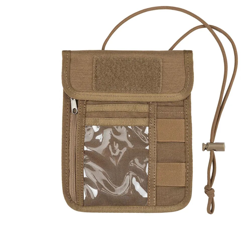 Тактический скрытый кошелек EXCELLENT ELITE SPANKER из CORDURA Коричневый, COB