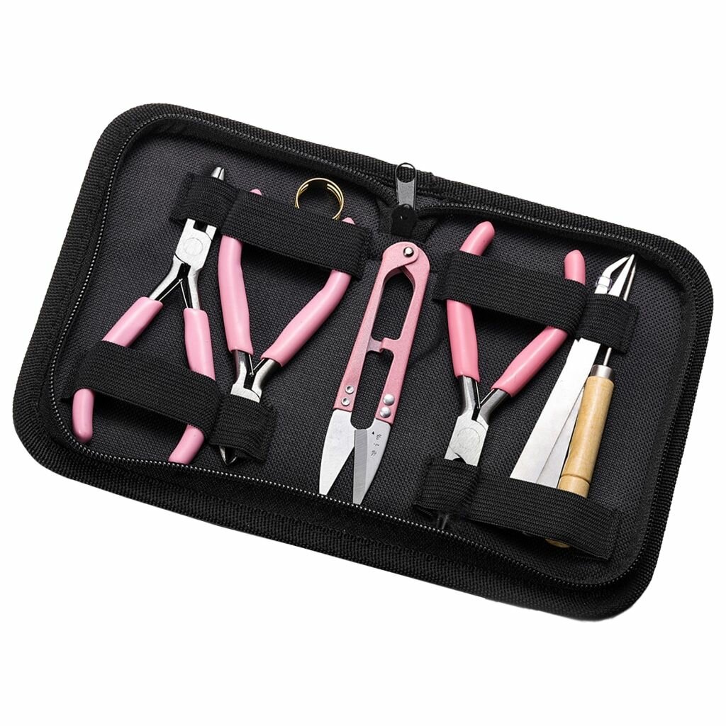 8 шт. набор инструментов для изготовления ювелирных изделий, комплект ожерелья и браслетов с органайзерами