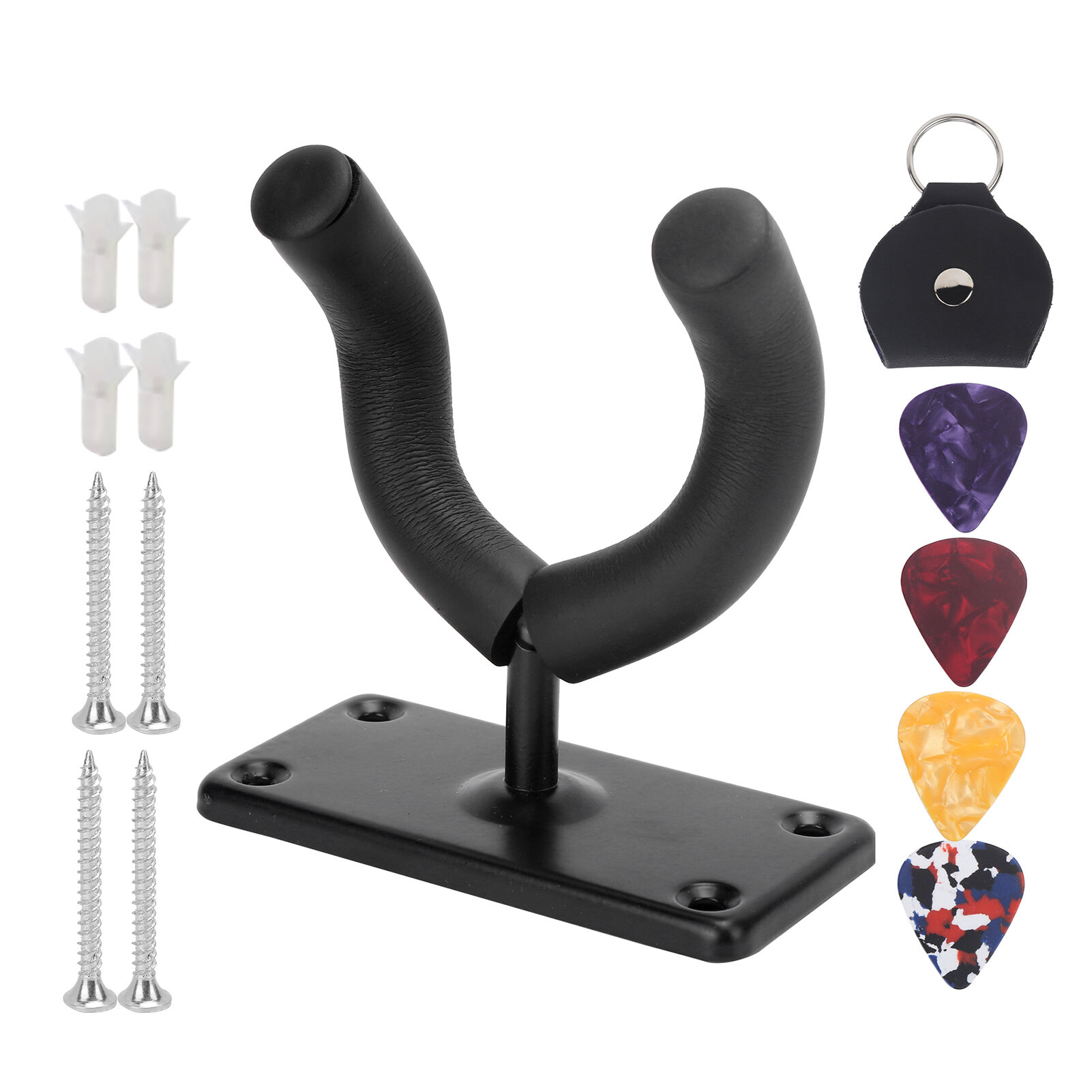 Guitar Wall String Metal Sponge Tube Ballad Electric Acoustic Bass Instrument HolderGG1123