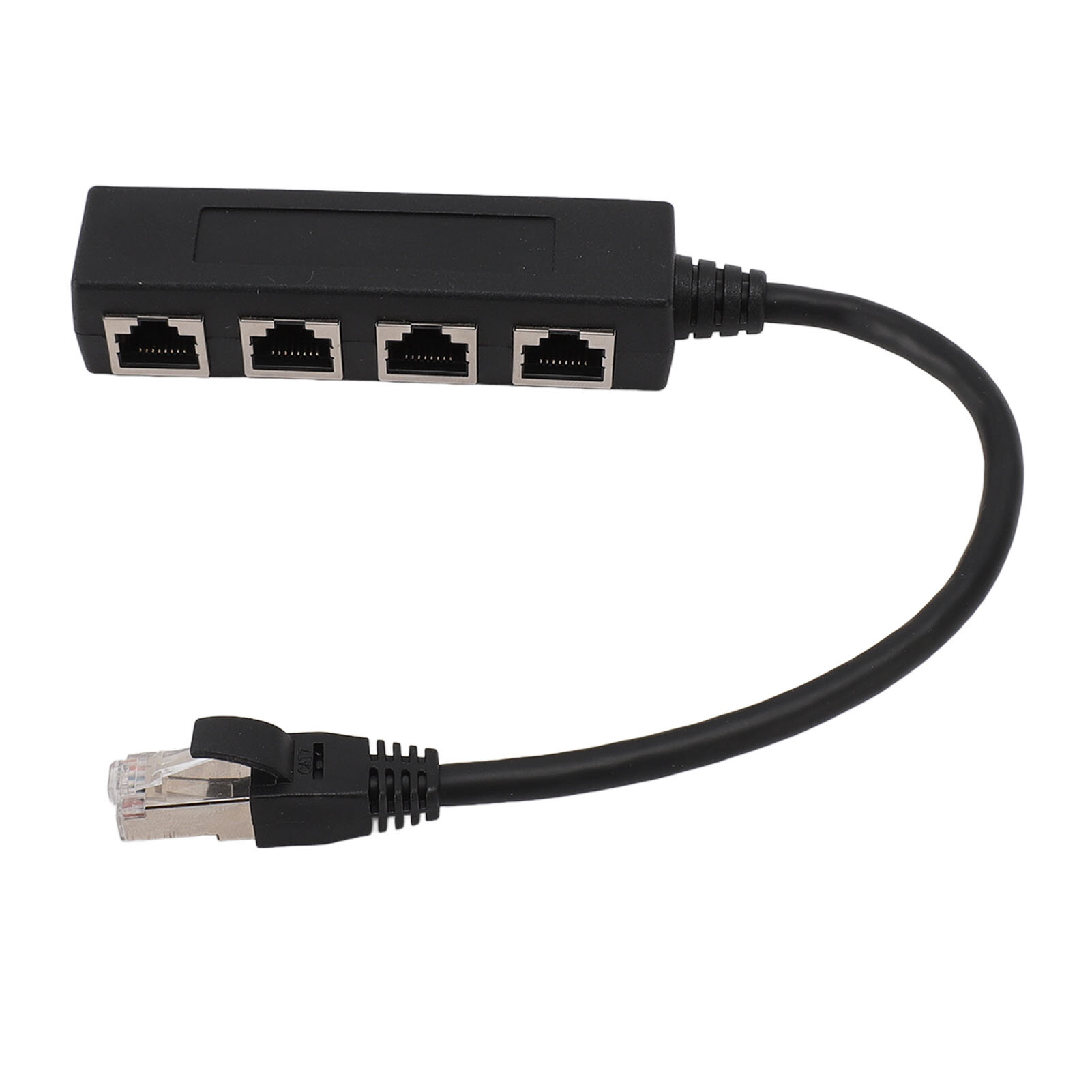 Профессиональный сетевой разветвитель Ethernet от 1 до 4 портов, высокоскоростной сетевой разветвитель RJ45 100 Мбит/с 1000 Мбит/с для компьютера