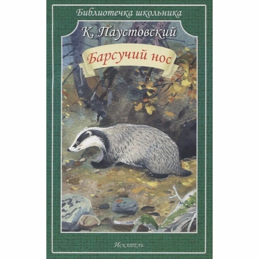 Книга Искатель Барсучий нос. 2022 год, Паустовский К.