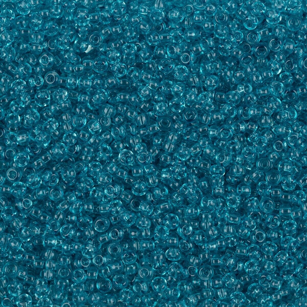 Бисер PRECIOSA Круглый 5, 10/0, 01133 (Ф332), голубой, 2,3 мм, 500 г, Чехия