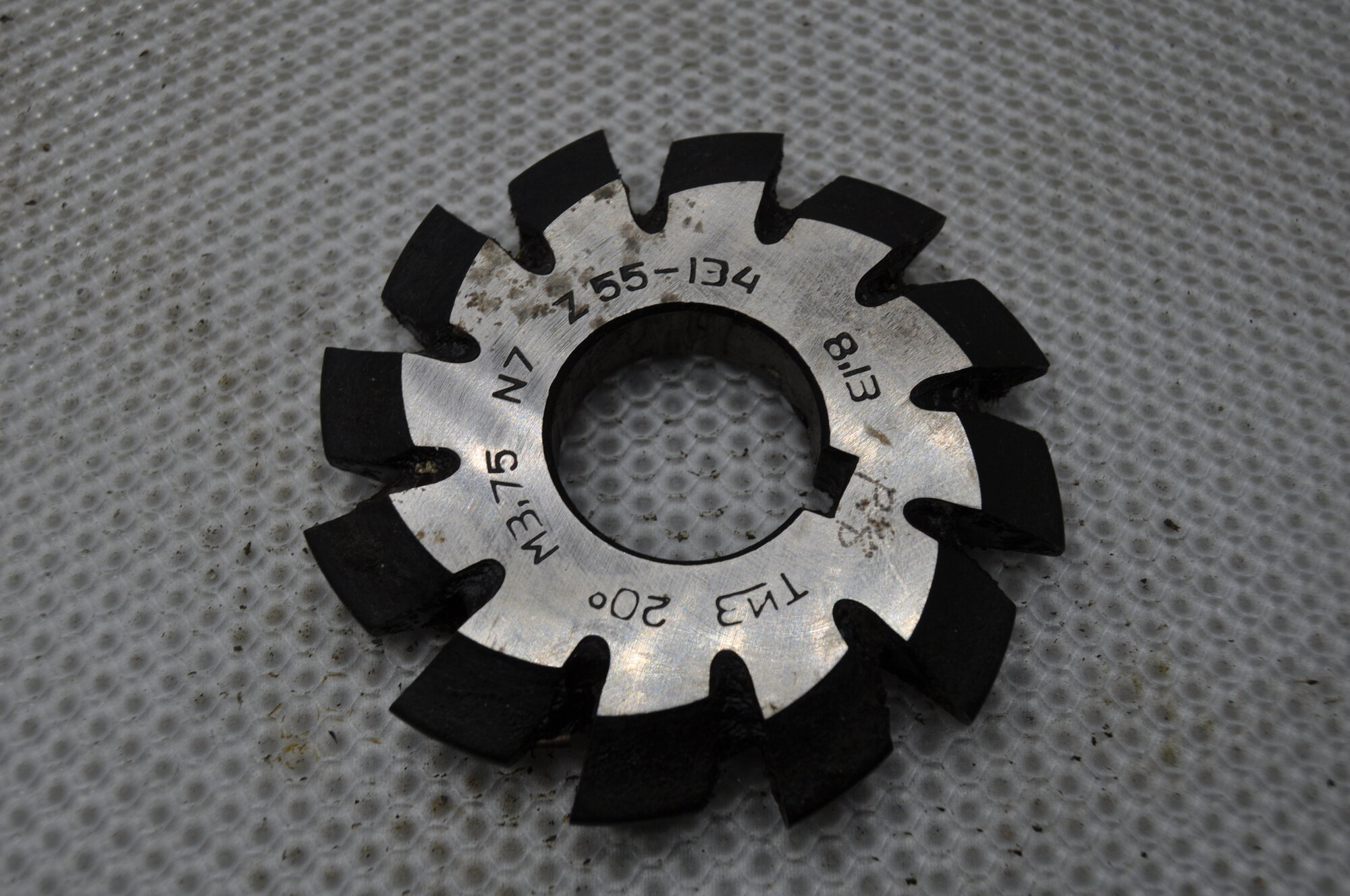 Фреза модульная М3,75 №7 (Р18) z 12