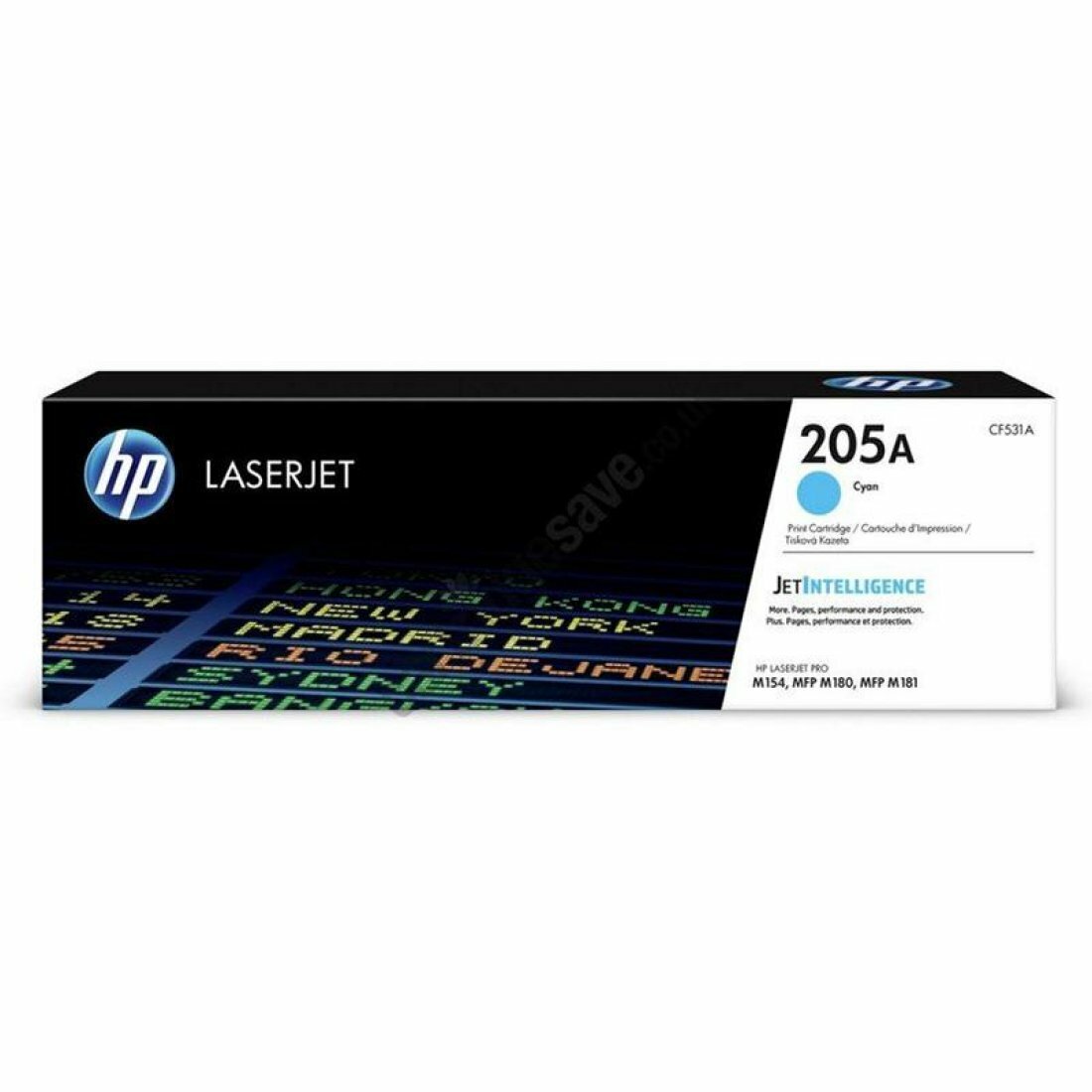 Картридж лазерный HP 205A CF531A голубой (900стр.) для MFP M180/181