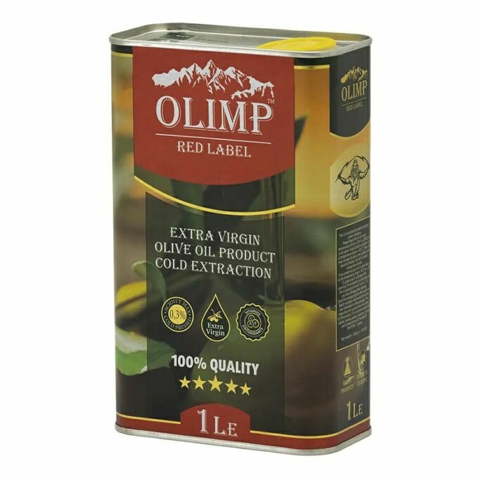 Оливковое масло Extra Virgin Olimp Red Label (Греция), 1литр