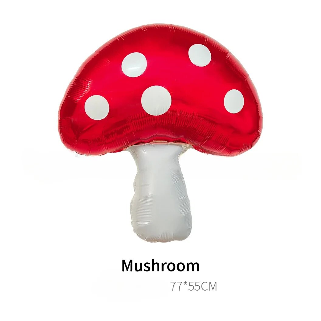 Красный грибной шар MOONBIFFY Красный