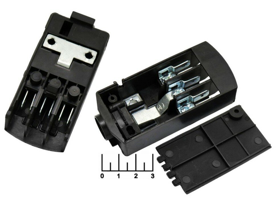 Колодка клеммная для электроплиты 450V 16A T125 №503 (1014571)