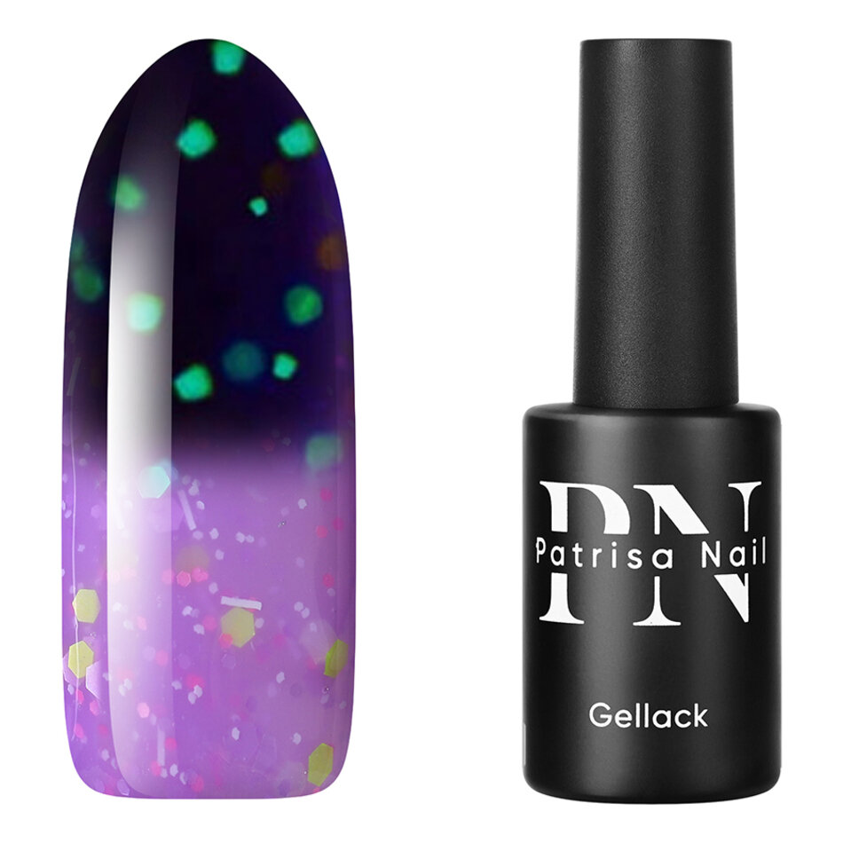 Patrisa Nail, Гель-лак Fosfor №137 - Фиолетовый (8 мл)