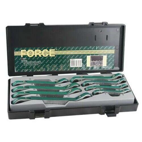 50811 Набор трещоточных ключей 8пр. 15град. FORCE , шт Force 50811