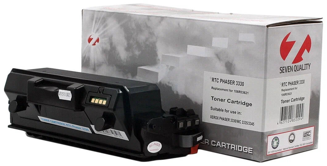 Тонер-картридж Xerox Phaser 3330/WorkCentre 3335 106R03621 (8.5k). 7Q