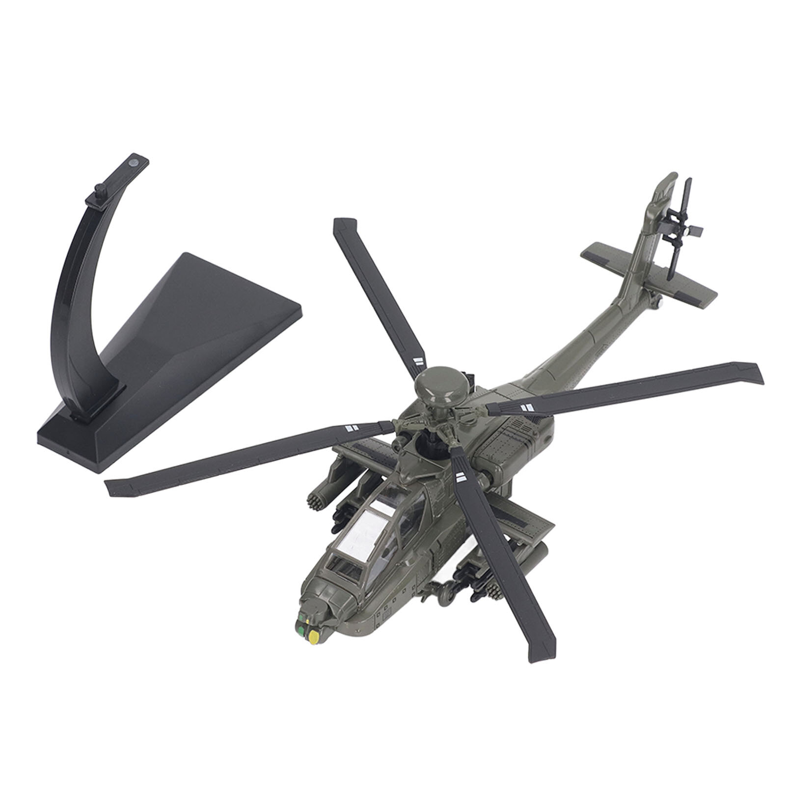 Литой под давлением звуковой легкий вооруженный вертолет модель игрушки детский ударный вертолет игрушка украшение дома тип 1