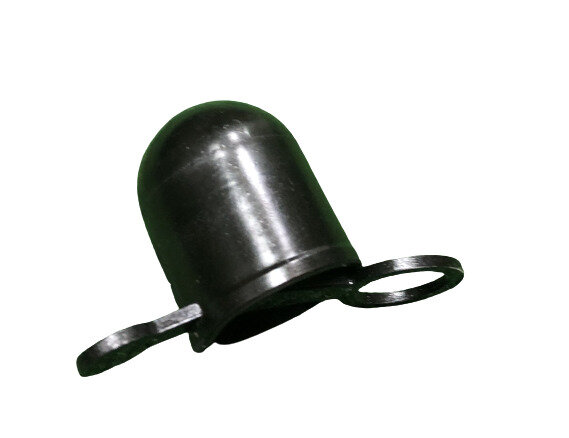 Колпачек на шар фаркопа, с фиксатором, полиуретан, черный