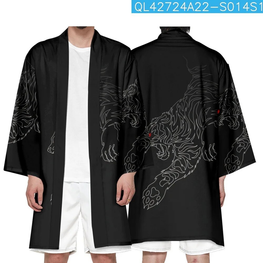 Полиэстер Кардиган-кимоно NIUNIUSHOW М, kimono 4