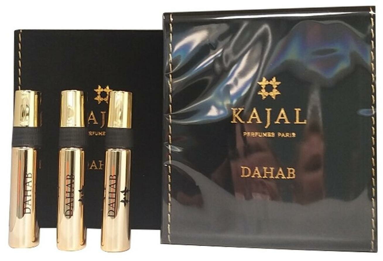 Парфюмерный набор Kajal Dahab, объем 3*5 мл, аромат, год 2015