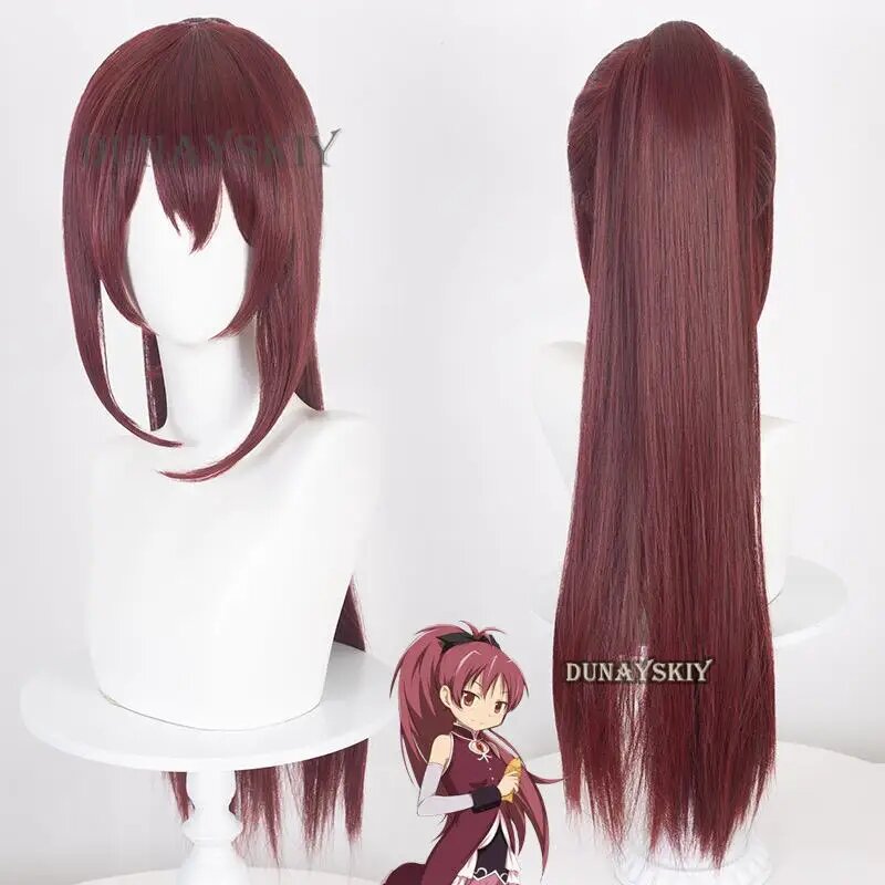 Бордовый wig Сакура Кёко, размер S, цвет W1