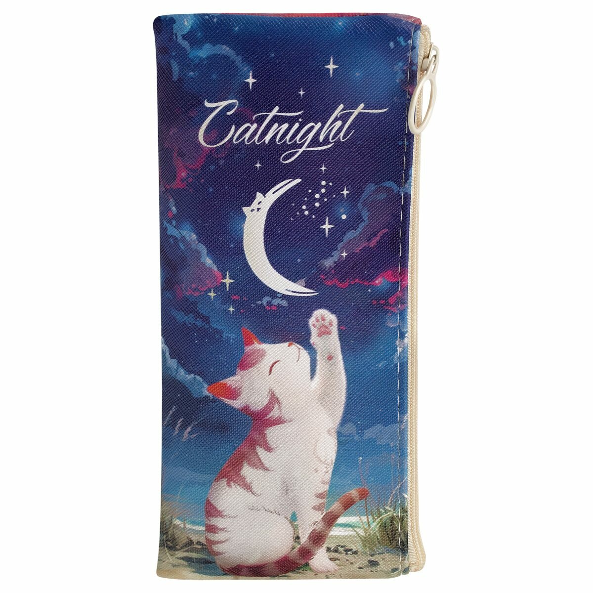 Пенал школьный мягкий 1 отделение MESHU "Day time", 200х100мм, кожзам (MS_65254)