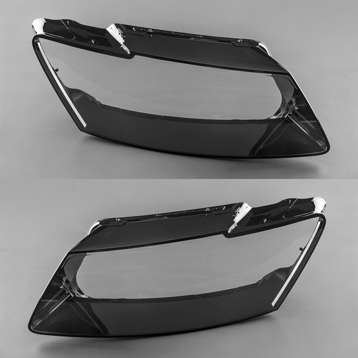 Стекло фары для Audi Q5 (2012-2017), левое, поликарбонат