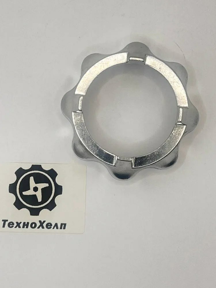 Гайка зажимная для бытовой мясорубки Vitek VT-3636 (Вн. D-60mm, шаг 5mm)