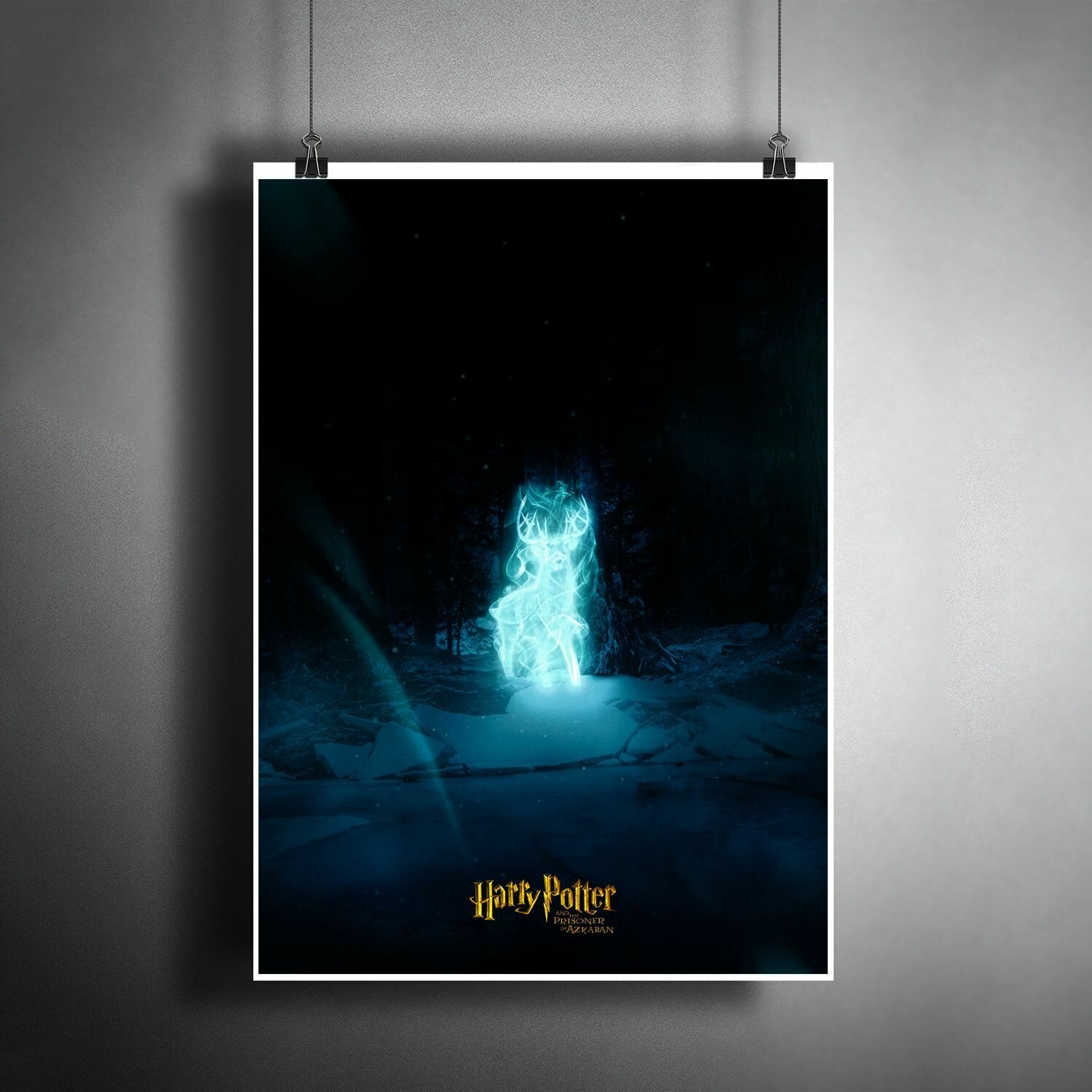 Постер плакат "Фильм, книга Дж. К. Роулинг: Гарри Поттер и узник Азкабана. Harry Potter" A3 (30 x 42 см)