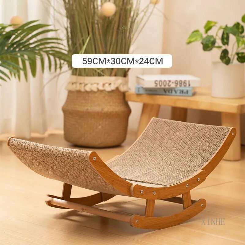 Кресло-качалка, кошачья когтеточка, глубокое кресло для развлечения кошек YZ
