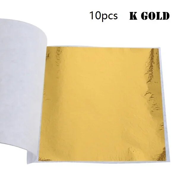 Листы сусального золота K Gold 10 шт