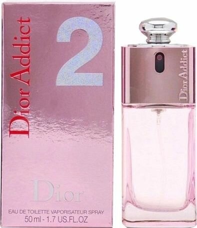Christian dior addict 2 50ml туалетная вода женская