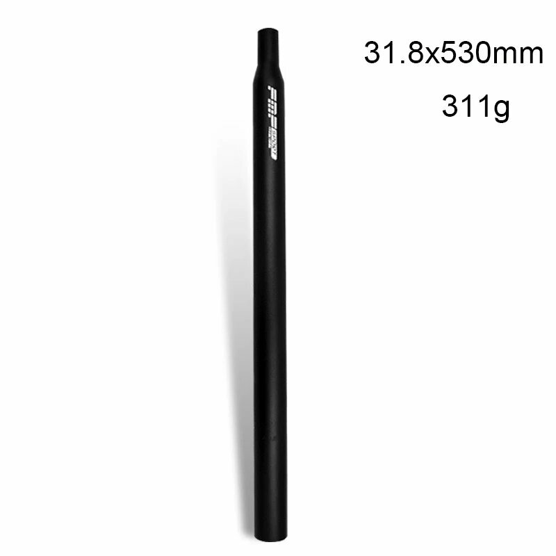 NowAct Подседельный штырь алюминиевый 25,4/27,2/28,6/31,6/31,8/33,9 мм Черный, 31.8-530mm