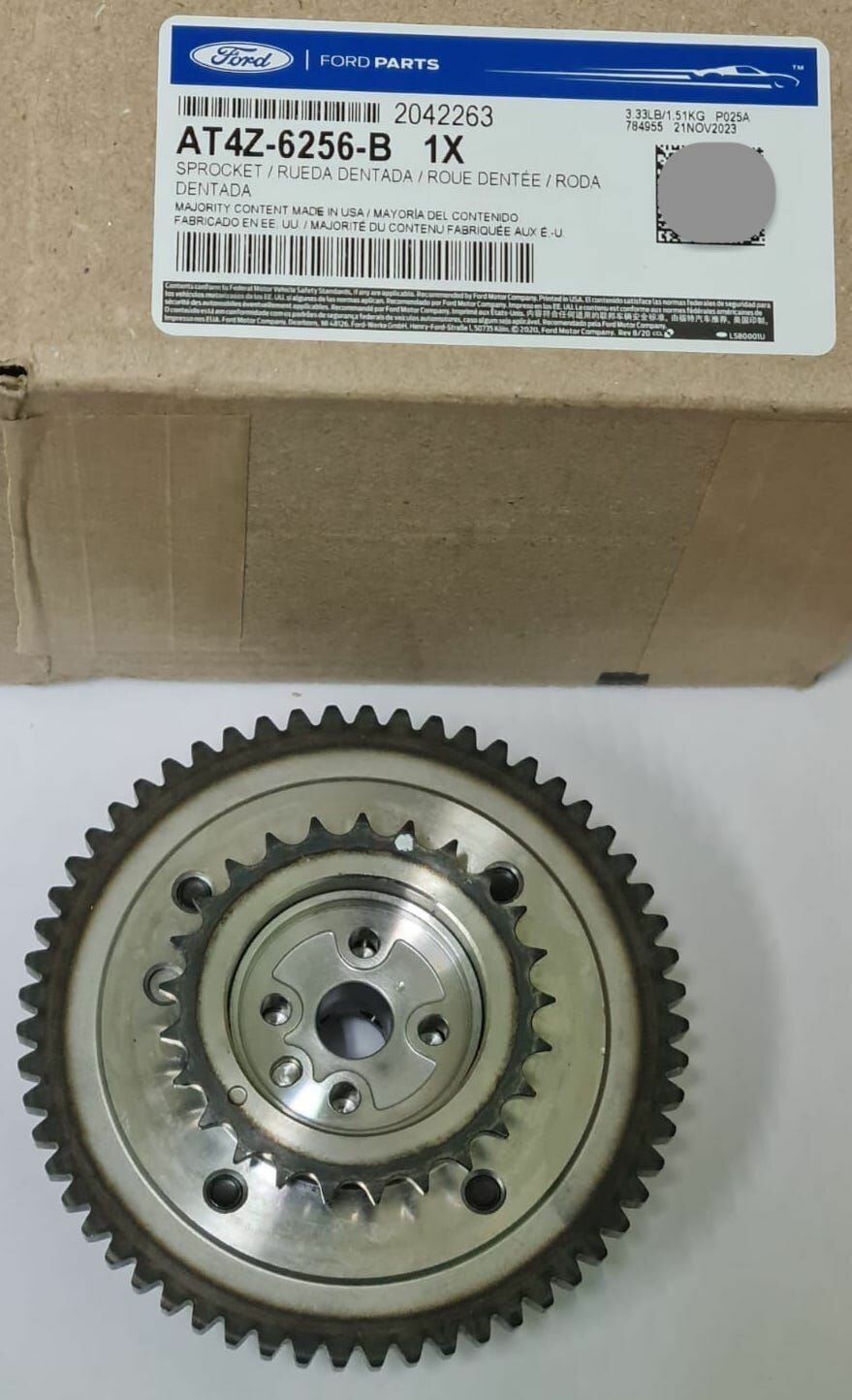 Шестерня впускного распредвала Ford Explorer 3,5L AT4Z6256B Оригинал
