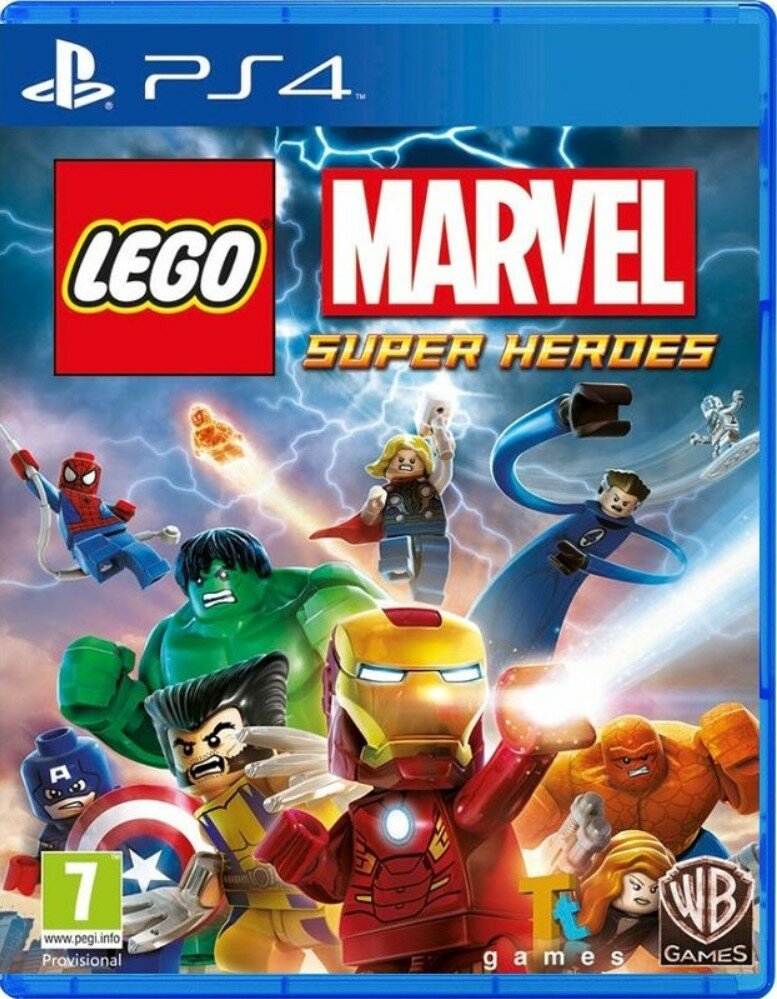 Видеоигра LEGO Marvel Super Heroes для PS4