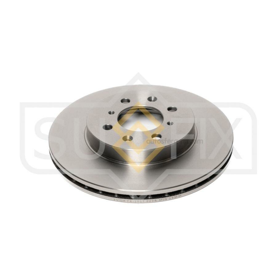 SUFIX FX1017 Диск тормозной передний (262x21) HONDA Civic V-VII 1.4-2.0D 91-05> / Jazz(GE) 1.2-1.5 08> FX-1017