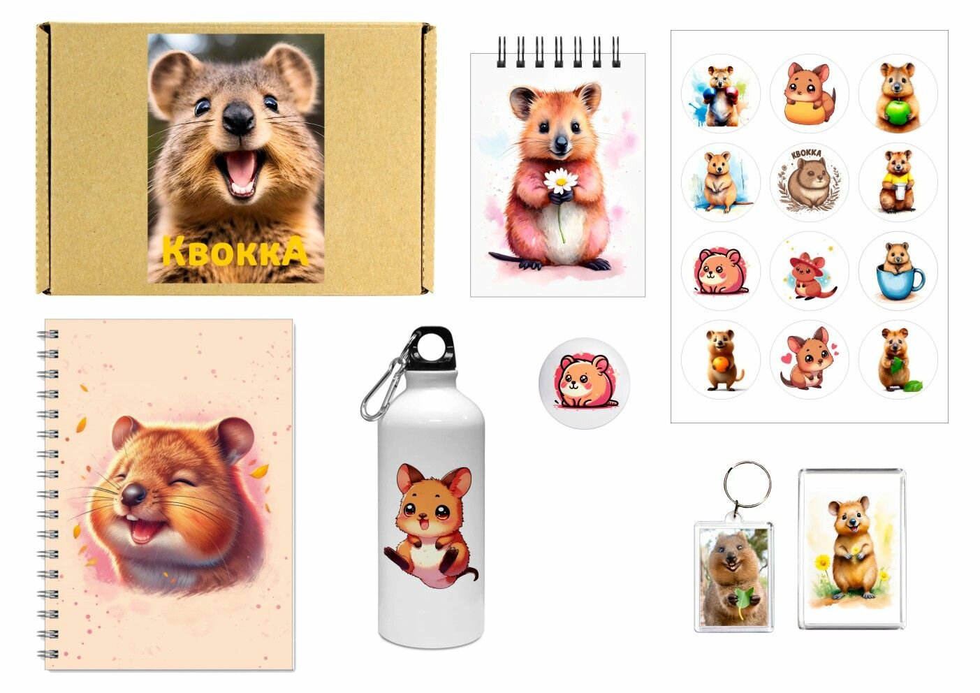 Бокс GOODbrelok Квокка, Quokka