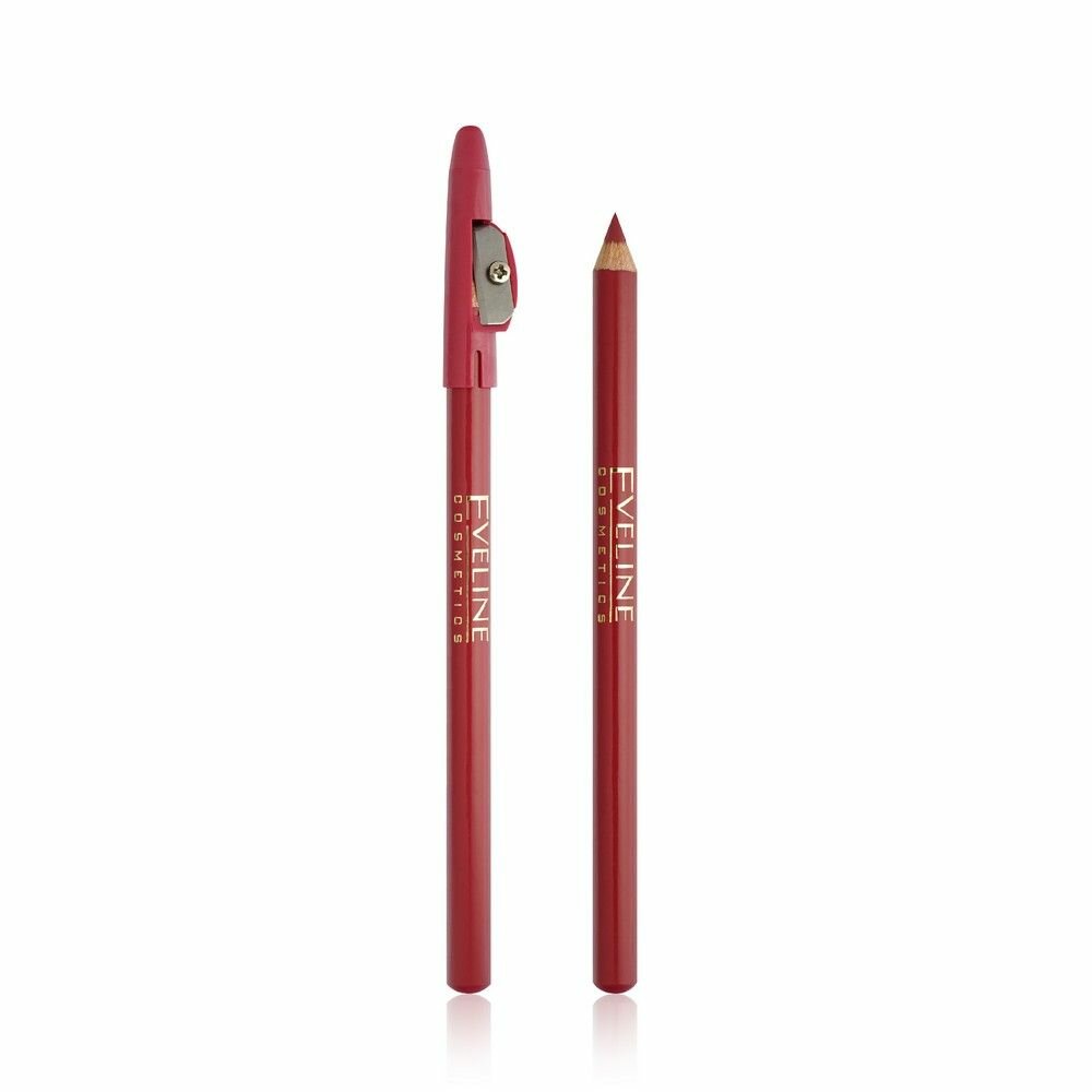 Карандаш для губ Eveline MAX INTENSE COLOUR, Тон 12 Pink, 1,4 г