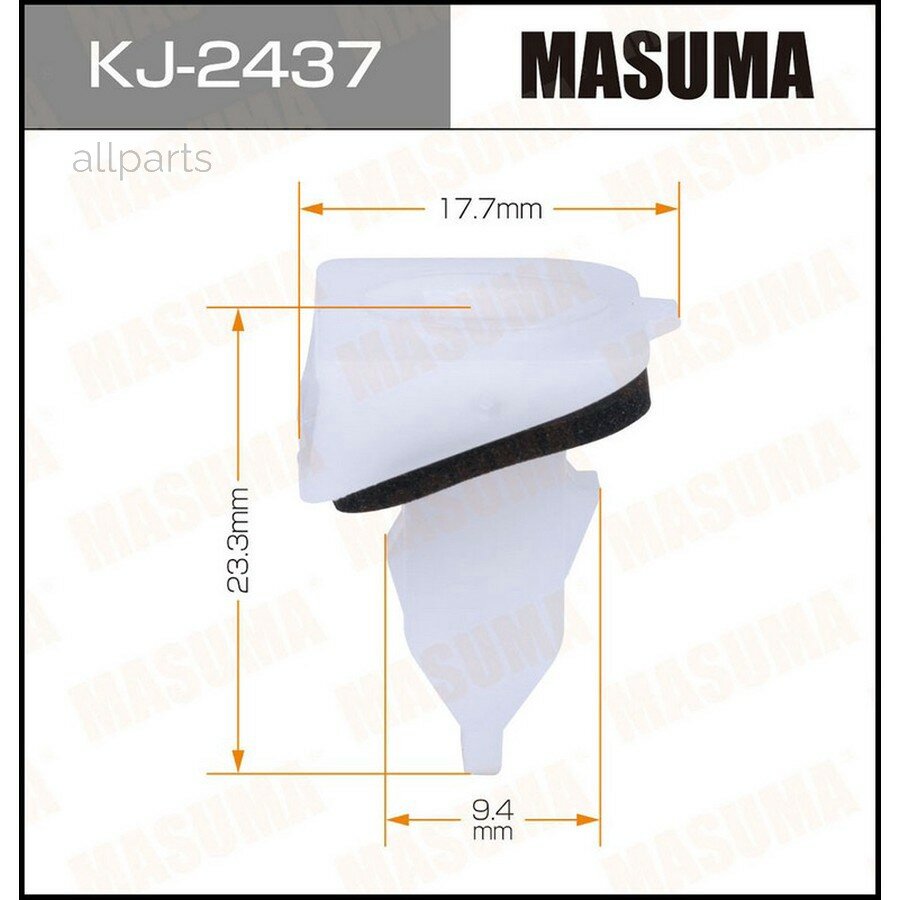 MASUMA KJ-2437 клипса!\ Lexus GS250/IS F, Toyota Crown 04>