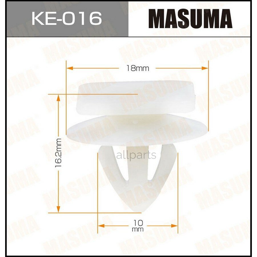MASUMA KE016 клипса крепжная