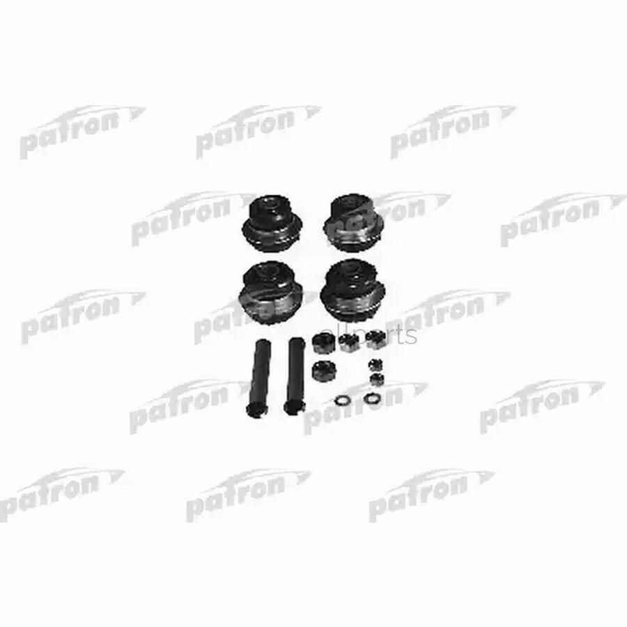 PATRON PSE1039 Комплект сайлентблоков подвески нижн рычага передней оси 4шт MERCEDES-BENZ: W124 CH. B711096-> 85-94