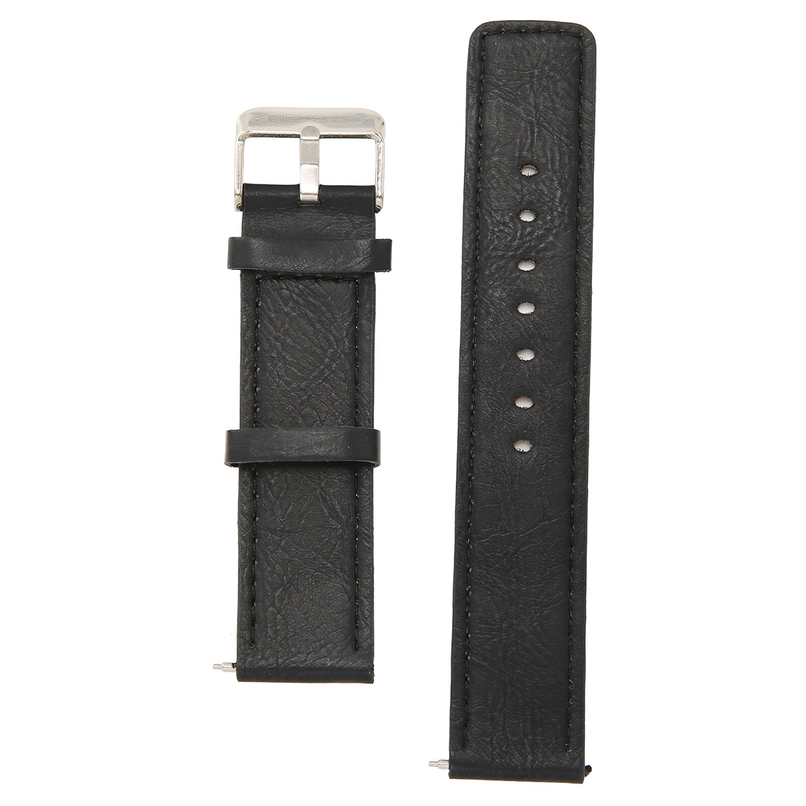 Сменный кожаный ремешок 20 мм с пряжкой на запястье для Amazfit GTS 3 для GTS 2 для Bip S для Bip UBlack