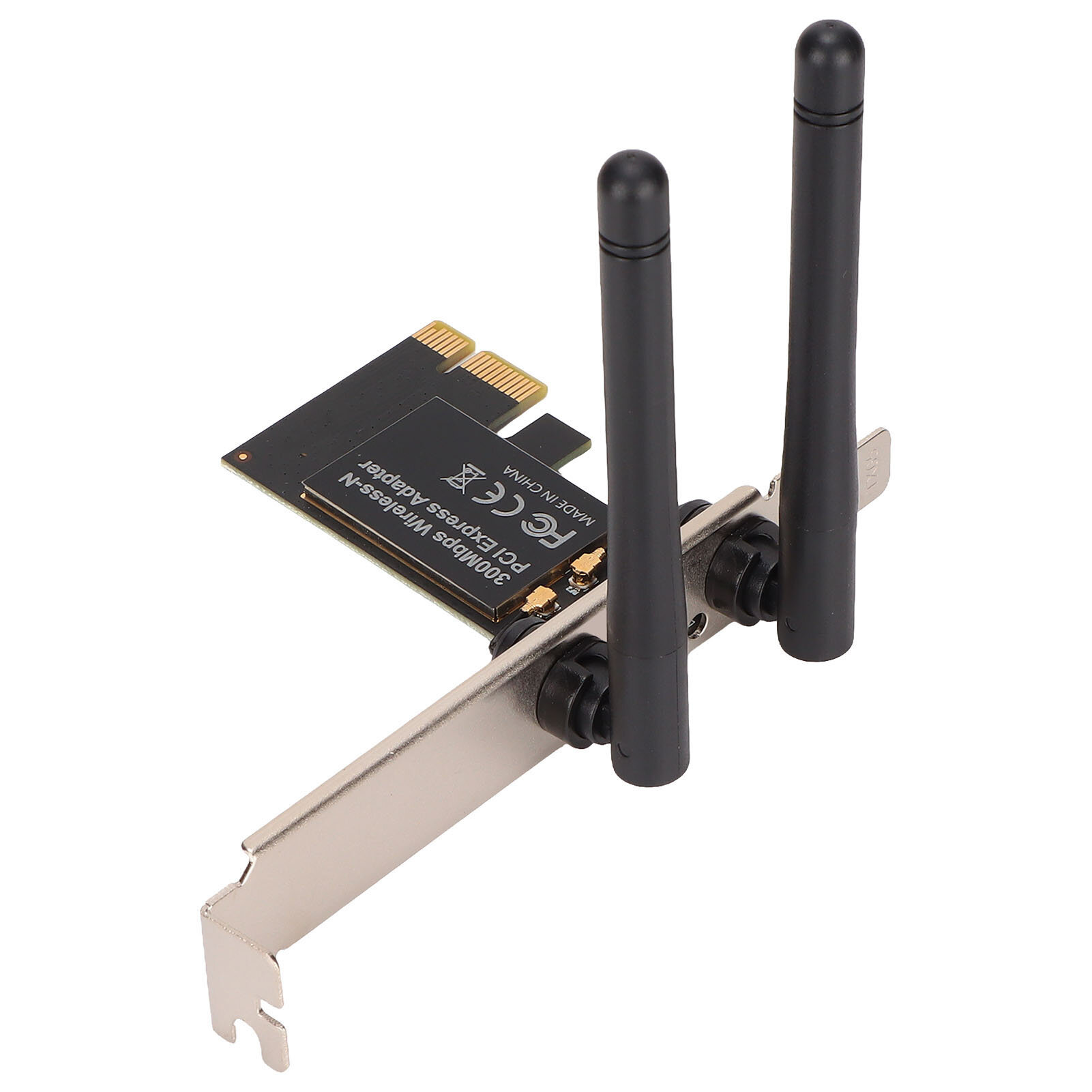 PCIe WIFI Card 11N Technology 2 антенны с усилением 802.11b/g/n Беспроводные сетевые карты 300 Мбит/с для настольных ПК