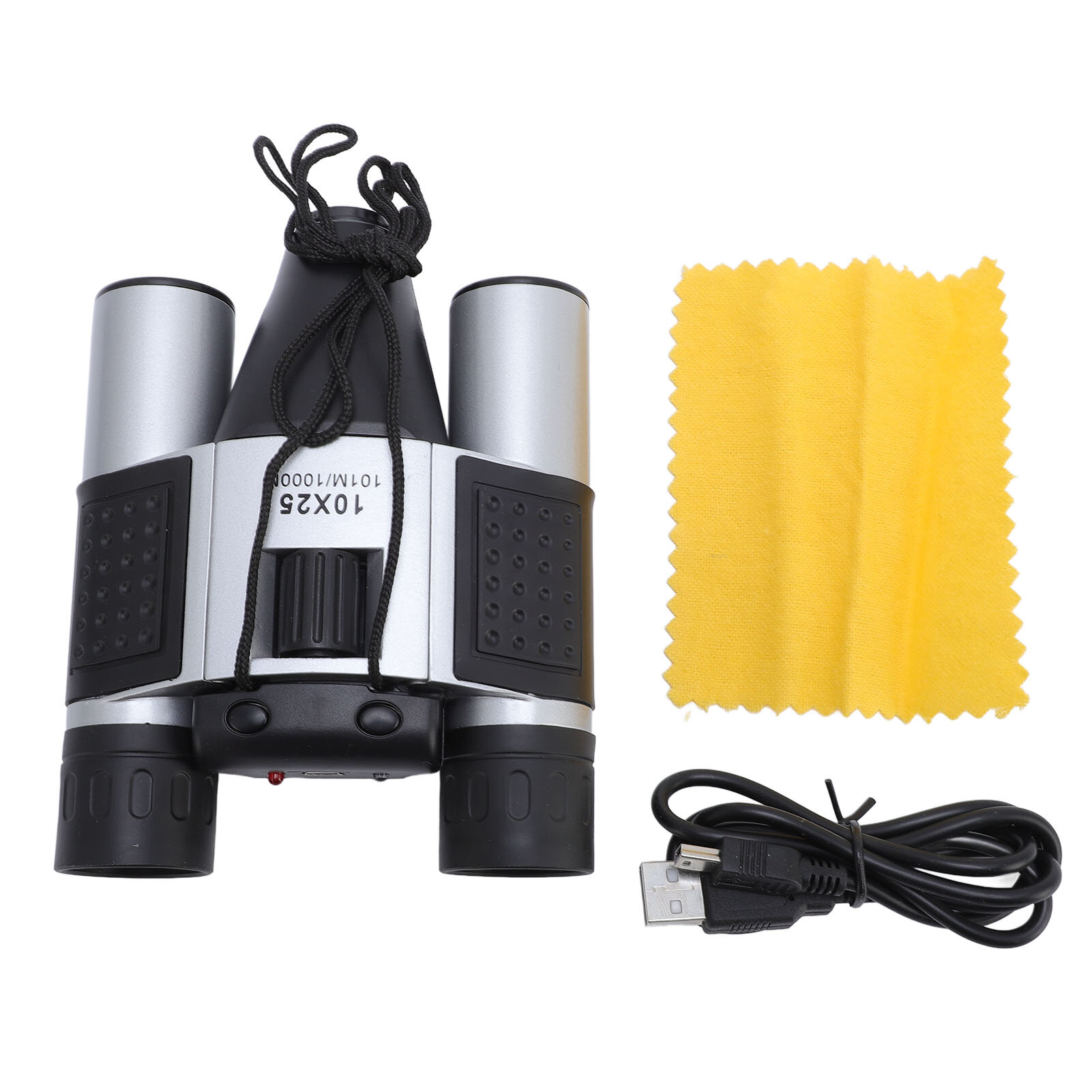 Цифровой бинокль 10x25 HD Видео Фото Камера 10-кратное увеличение Ручной телескоп с картой памяти 32 ГБ