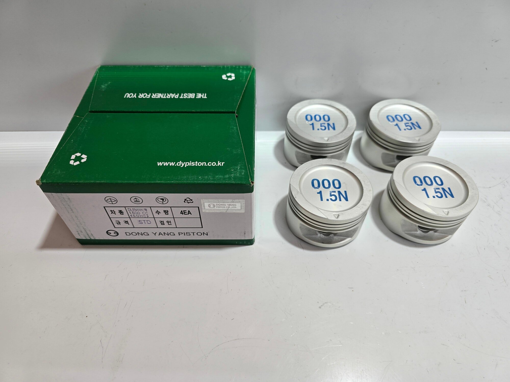 Поршень СТД. 8кл. 1.5 SOHC (комплект 4 штуки) Нексия, Ланос