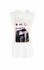 Футболка Maison Margiela, размер S, off-white placed print (02D1)