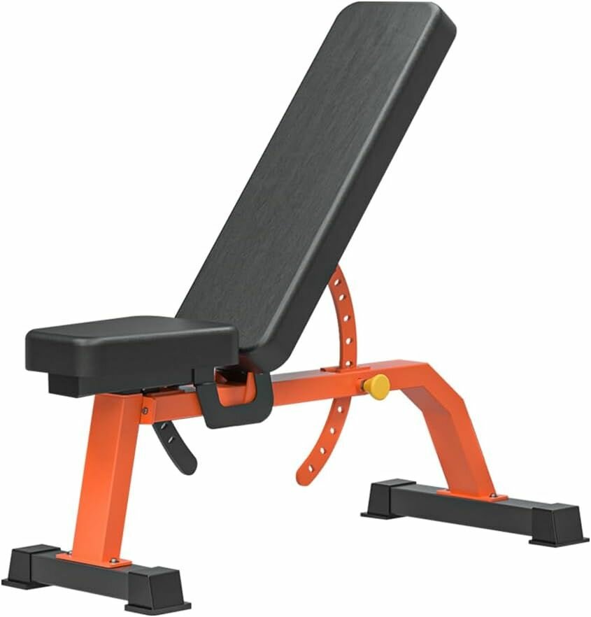 Многофункциональная скамья для силовых тренировок с гантелями