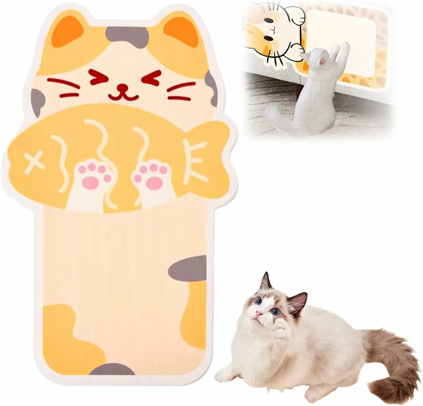 Настенный кошачий скребок