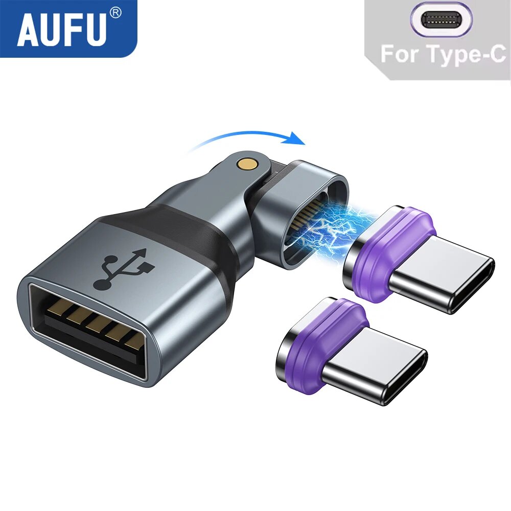 AUFU Магнитный адаптер Type-C, 16pin