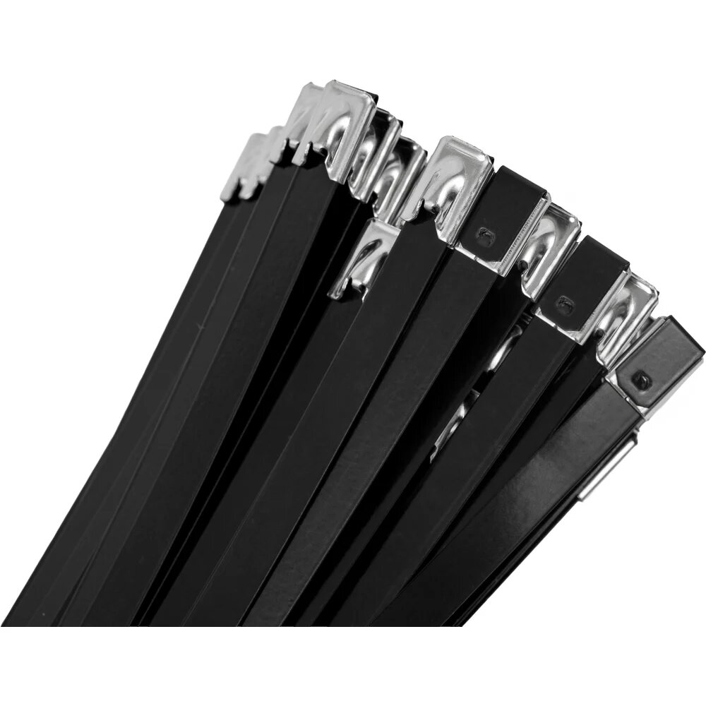 Gigant Стальные хомуты-стяжки нерж. с покрытием 7,9x300мм 100шт. 123947