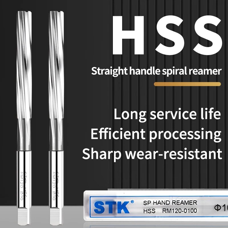 Развертка ручная STK HSS 5.0mm H7 (1шт)